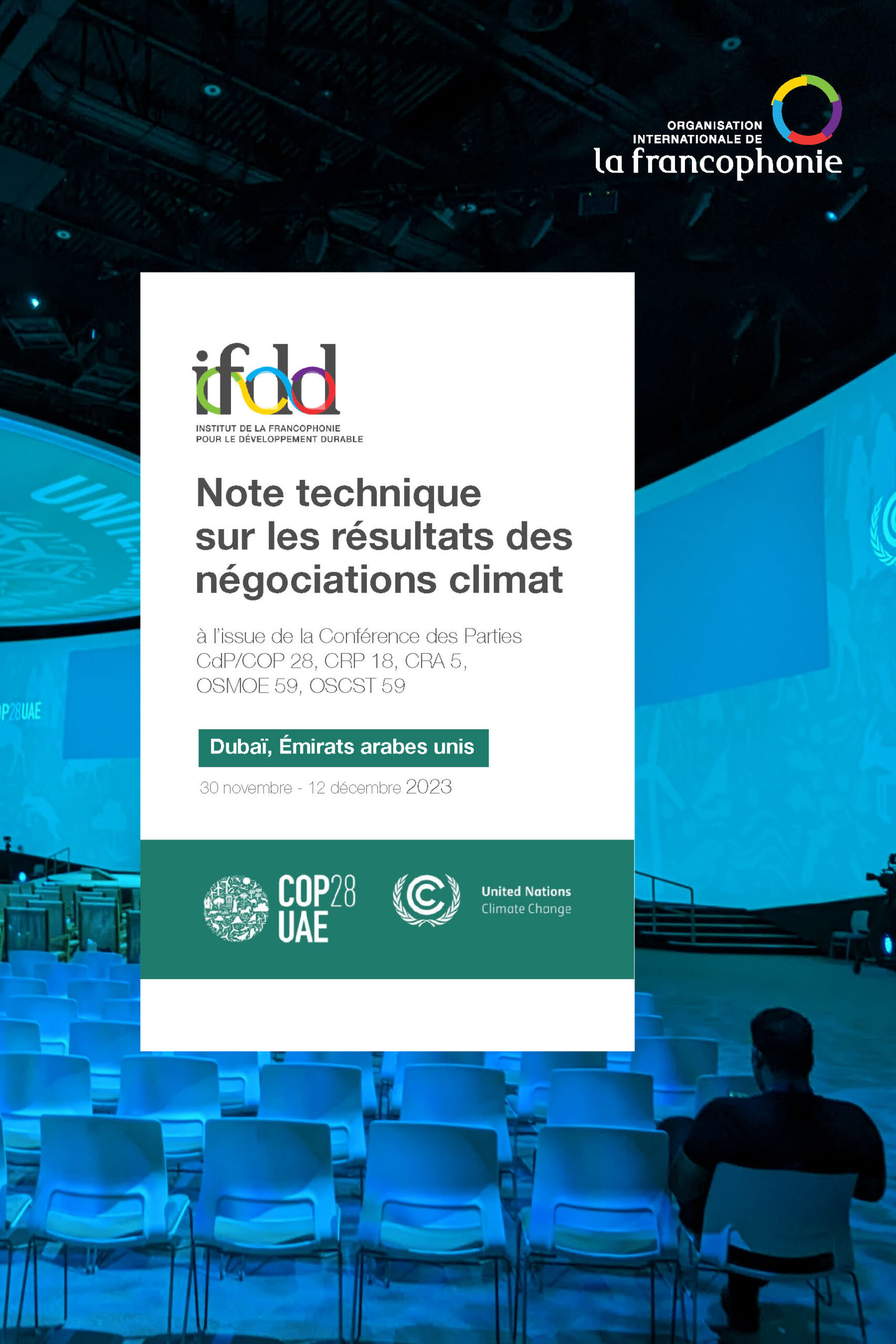 Note technique sur les résultats des négociations climat à l’issue de ...