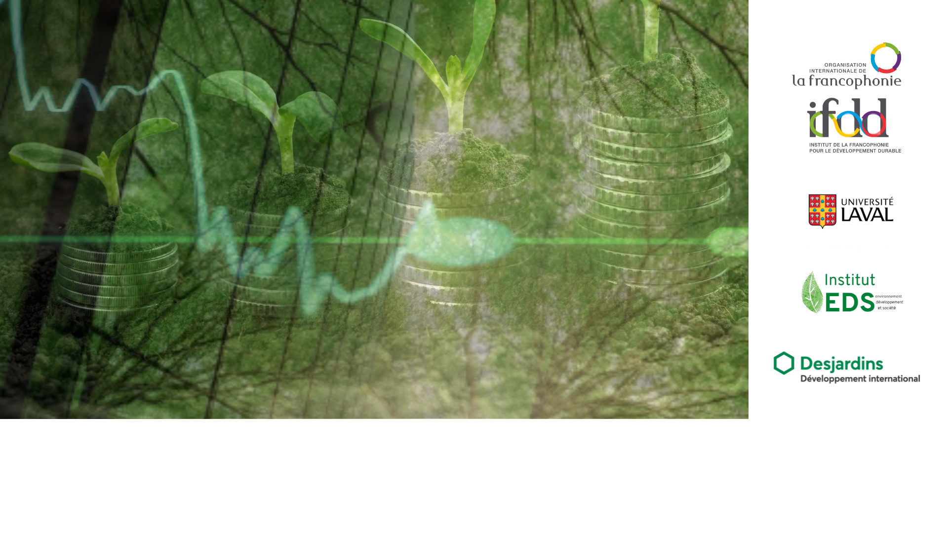 Conférence-débat / Finance verte, inclusive et durable pour les pays ...