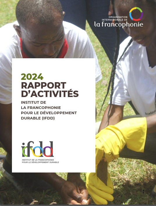 Rapport d'activités 2024 — Institut de la Francophonie pour le ...