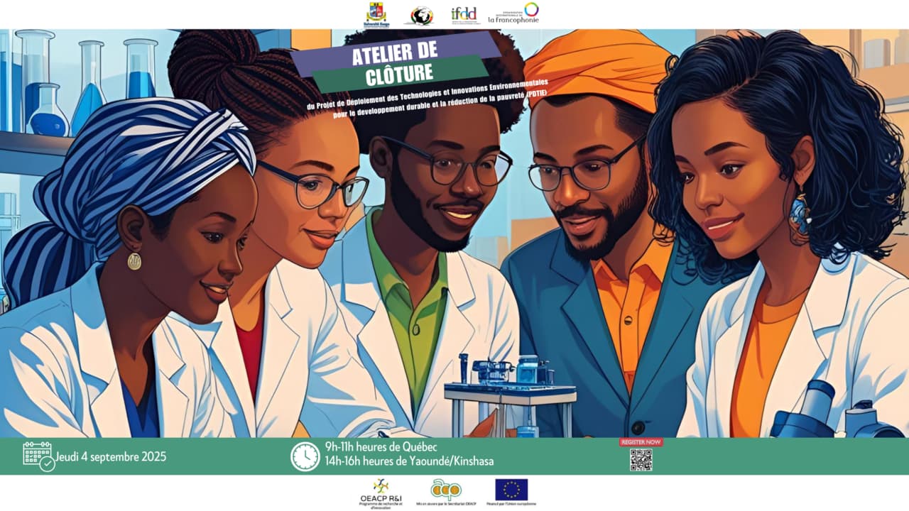 Clap de fin pour le PDTIE — Institut de la Francophonie pour le ...